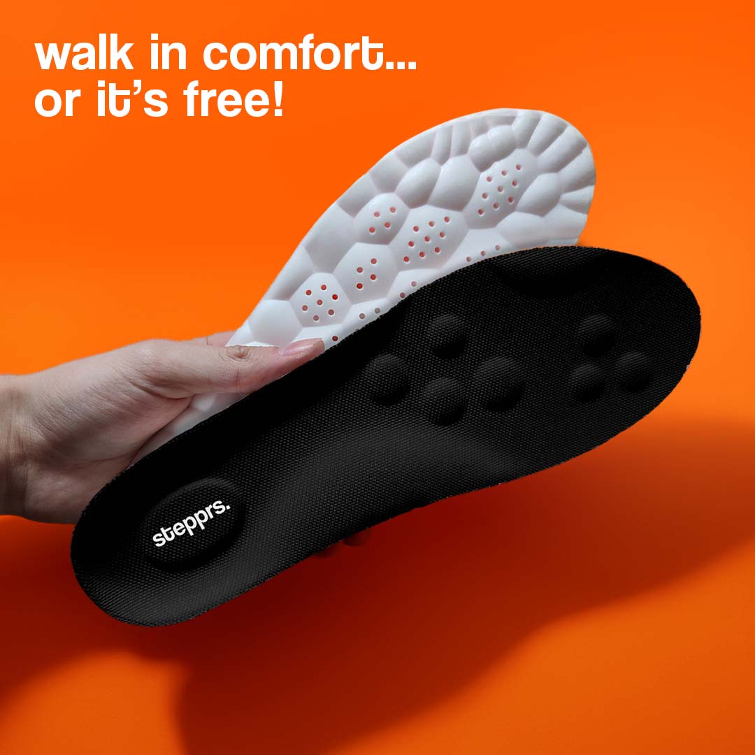 Stepprs: Ultimate Massage Insoles – All-Day Comfort & Pain Relief