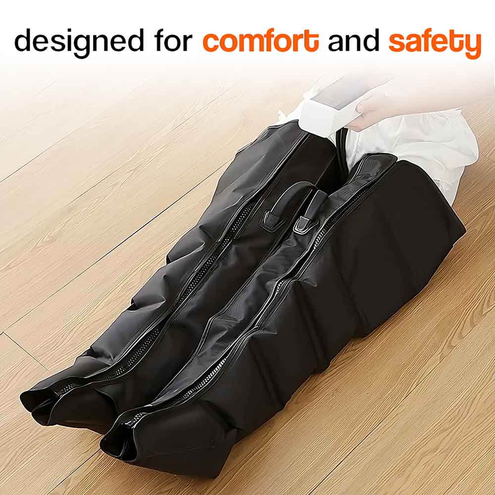 Full Leg Compression Massager – 360° Air Therapy for Pain & Circulation ...